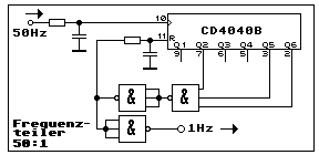 Erweiterung in: Langzeit-Timer-Schaltungen mit den Frequenzteilern ...